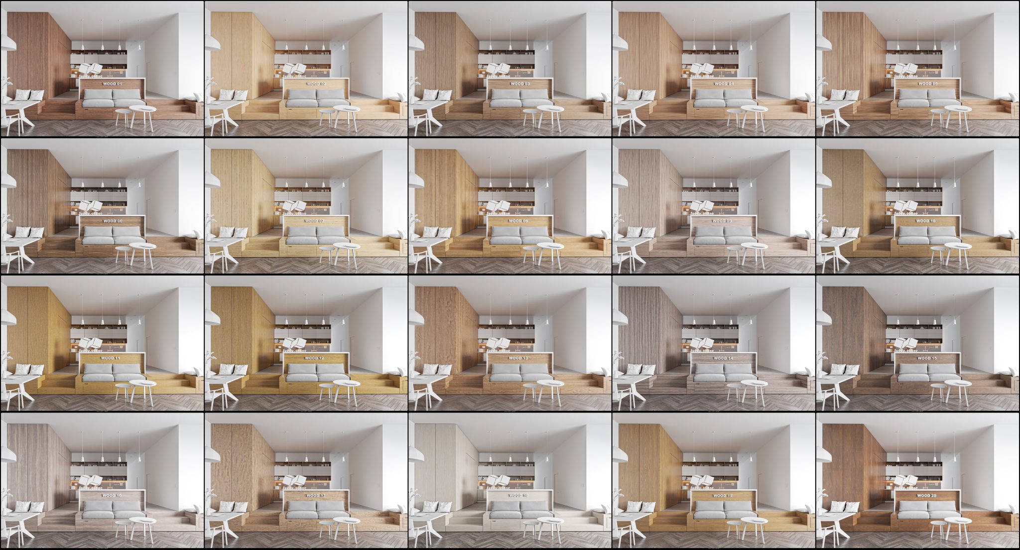 Vật liệu Vray+Vantage (VR.Material.01)