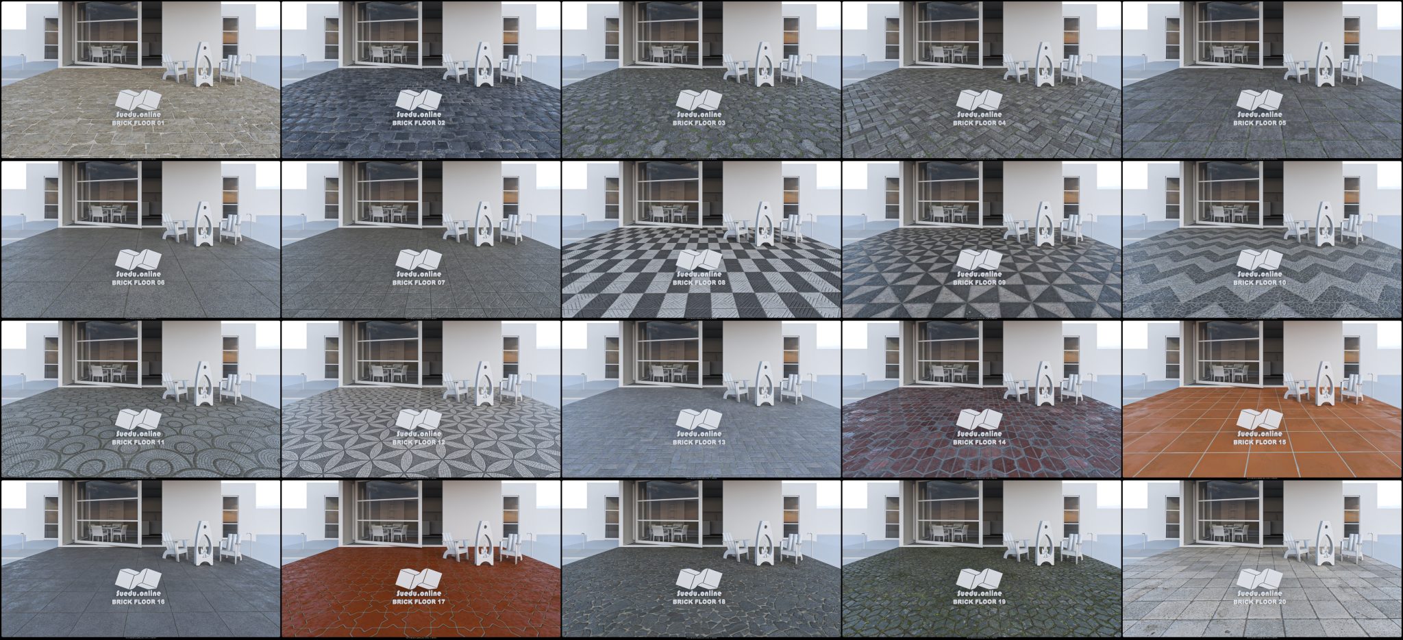 Vật liệu Enscape+Vantage (EN.Material.01)