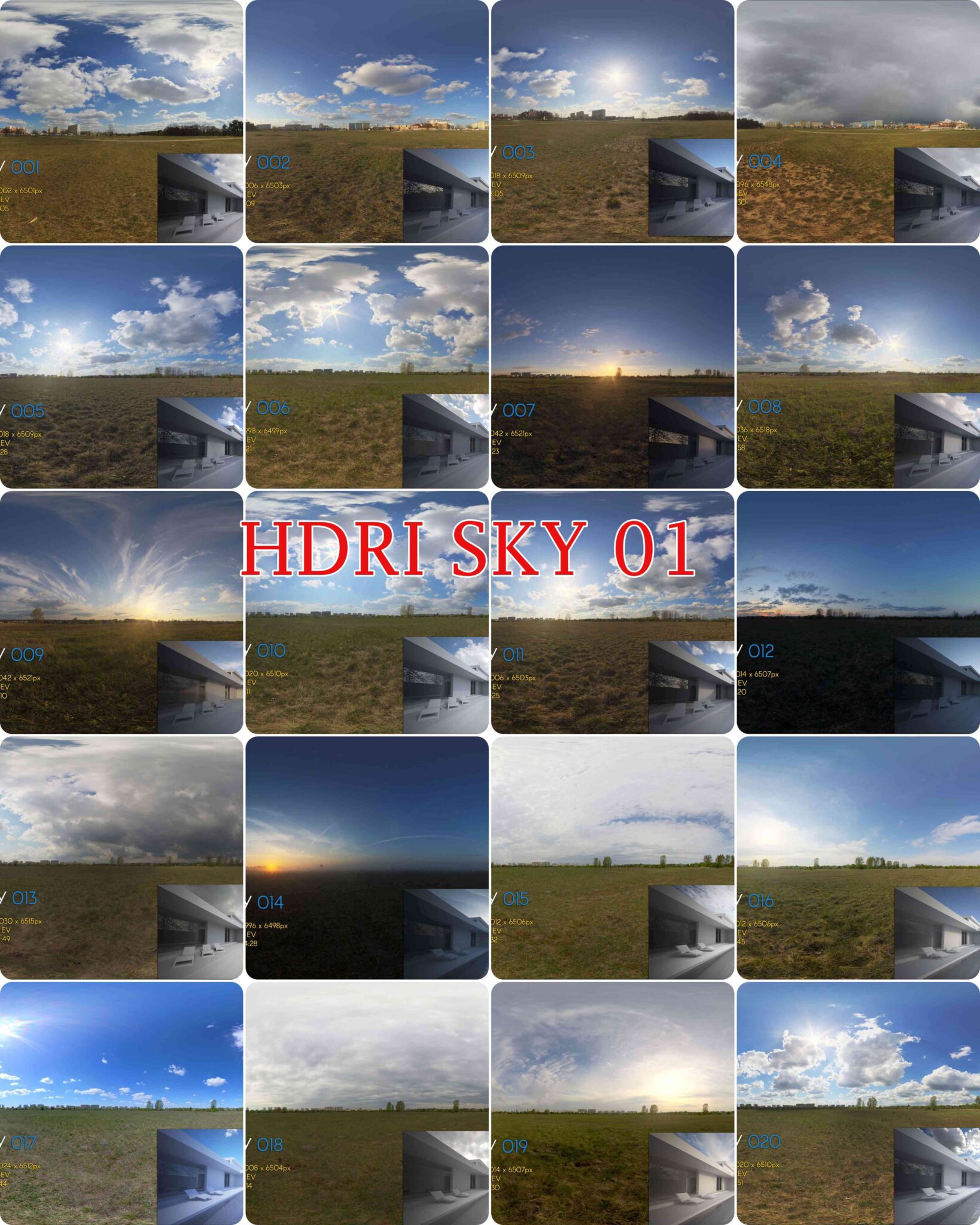 HDRI – SKIES – SUEDU ST – PART.01